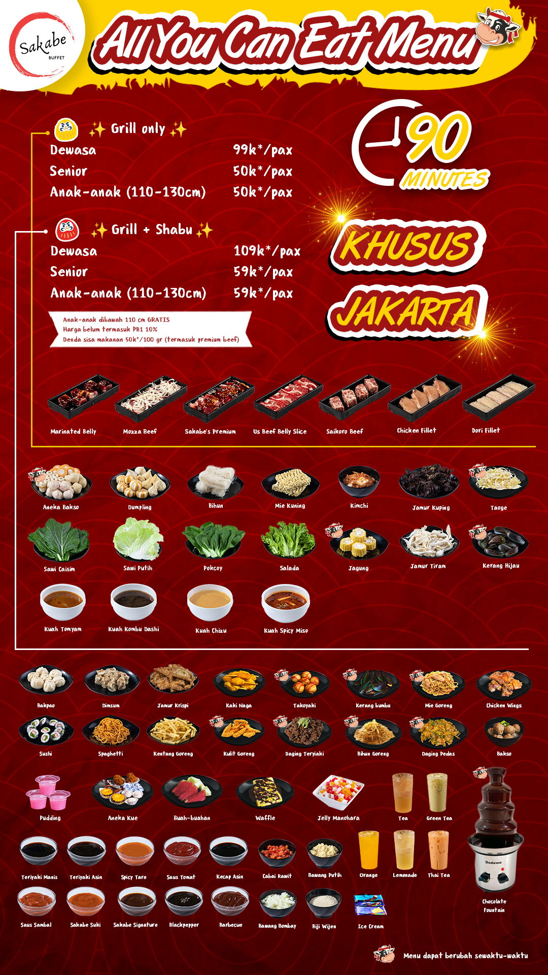Landing Page Sakabebuffet – Client SImpul Massa